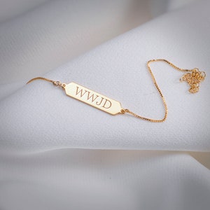 Personalized Custom Chain Bracelet 925 Sterling Silver Jewelry Engraved ...