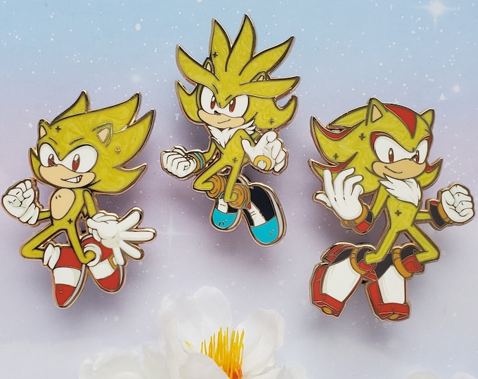 Super Shadow, Super Sonic, Super Silver - Sonic the Hedgehog - Silver ...