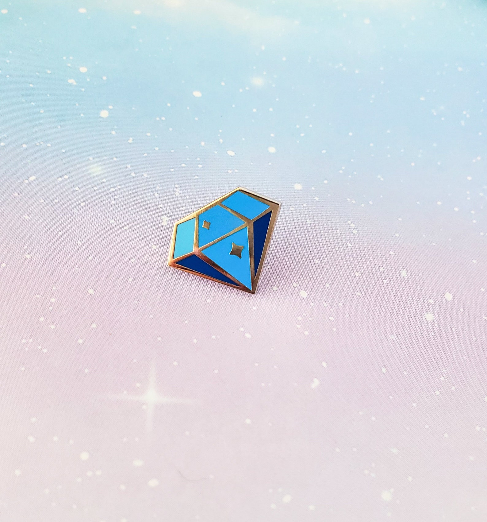 Chaos Emerald Filler Enamel Pins Silver Enamel & All 7 Different Colors ...