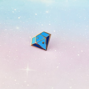 Chaos Emerald Filler Enamel Pins - Silver Enamel & All 7 Different ...