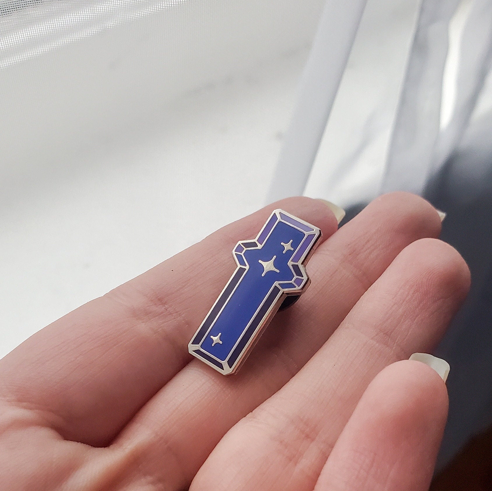 Xenoblade Chronicles Aegis Core Crystal Enamel Filler Pins - Etsy