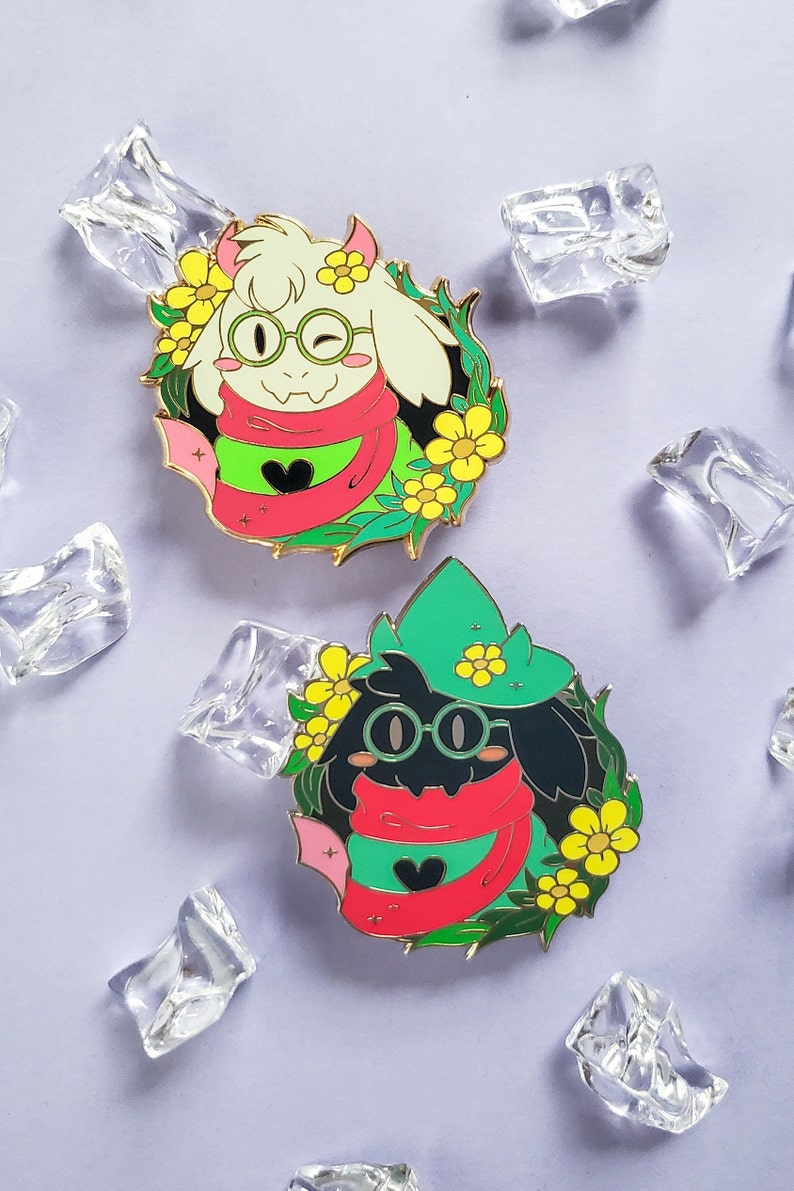 Deltarune Enamel Pins Kris Enamel Pin Susie Enamel Pin - Etsy