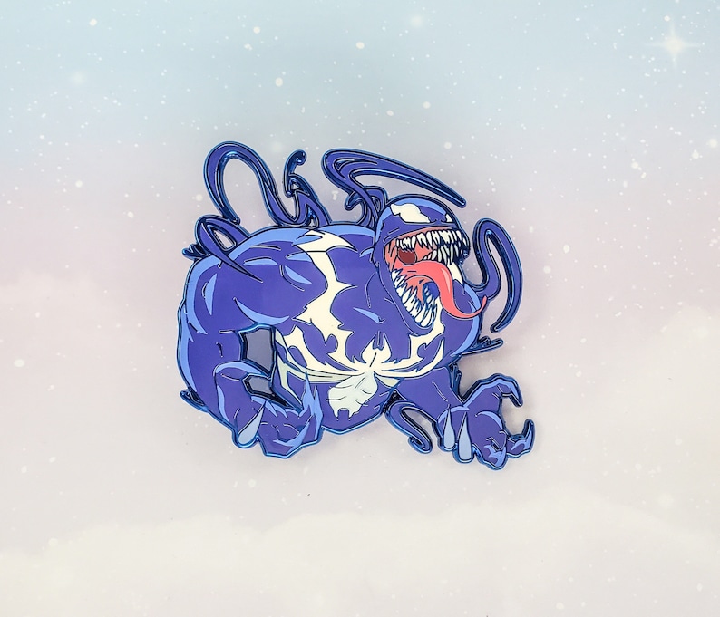 We Are Venom Enamel Pin - Symbiote Enamel Pin - Marvel Pin - Etsy