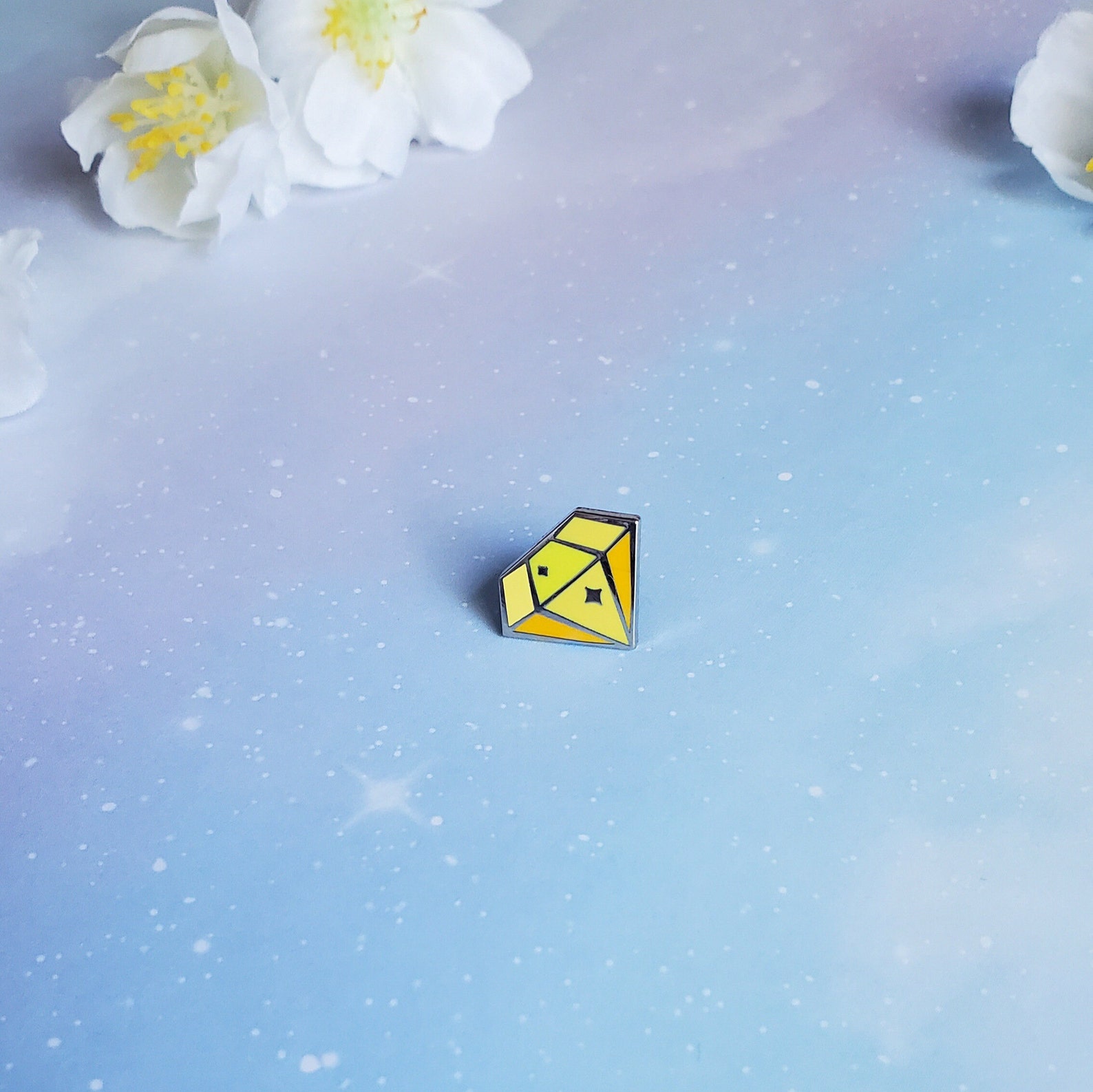 Chaos Emerald Filler Enamel Pins Silver Enamel & All 7 - Etsy