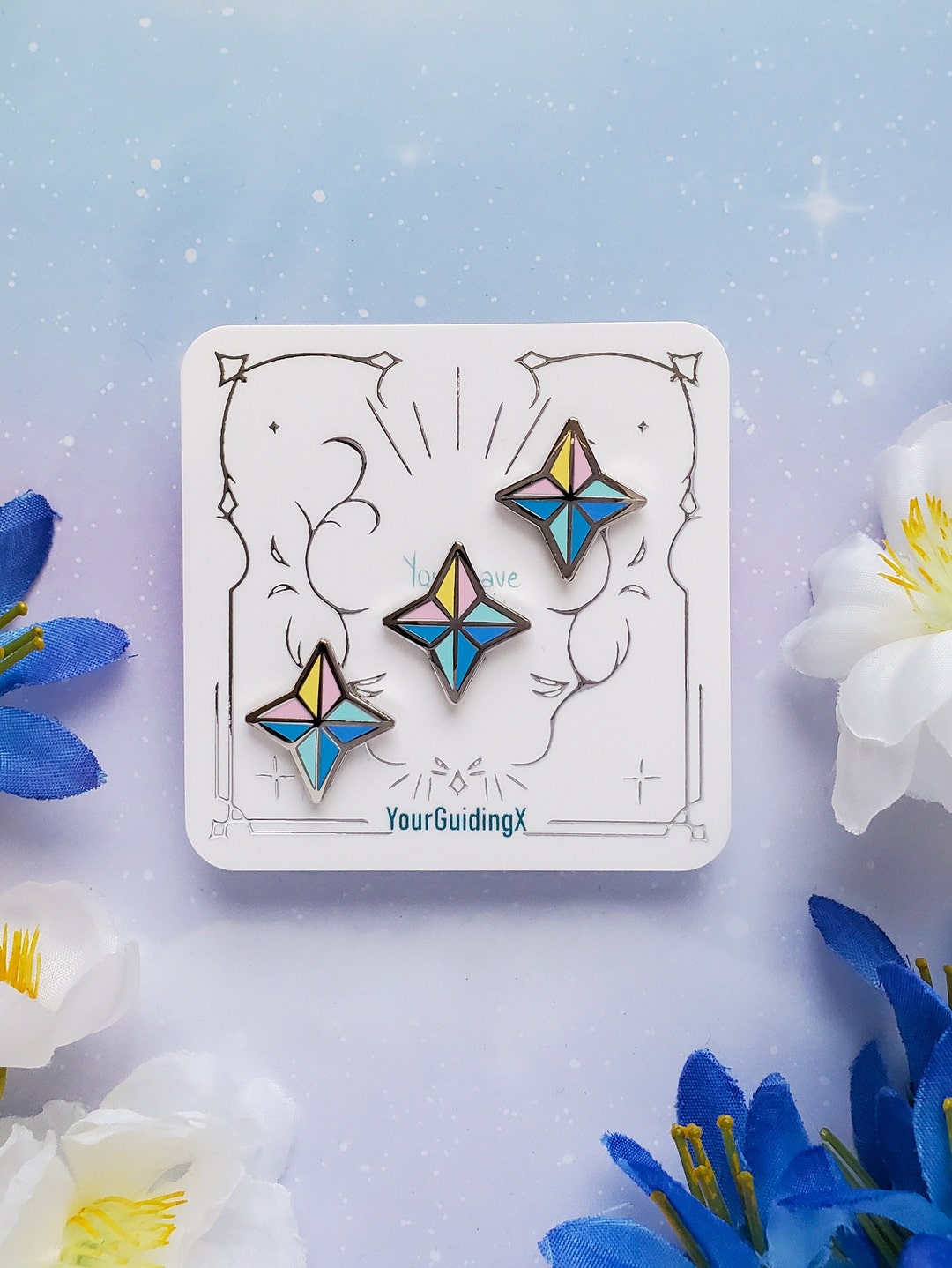 Primo Gems Filler Pins Genshin Impact Enamel Pin Primogems Genshin ...