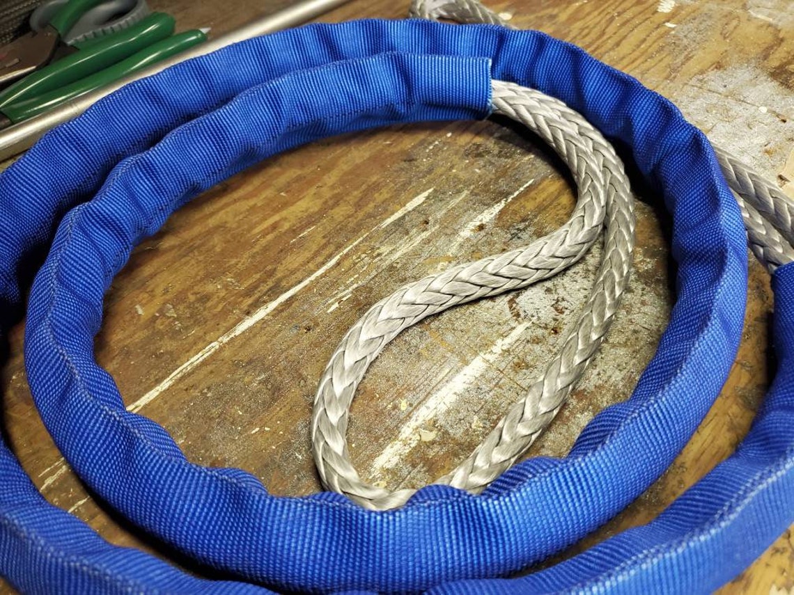 Tow Rope / Mooring Line Pendant W/ Amsteel Blue. Custom Sizes - Etsy