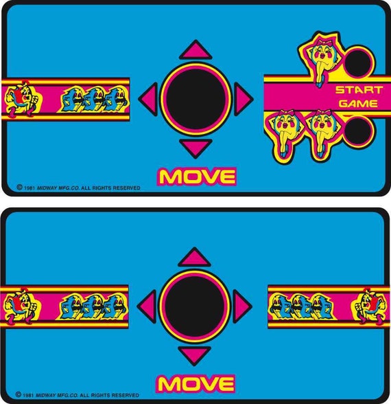 Video Games Electronics & Accessories PacMan Cocktail CPO Control Panel ...