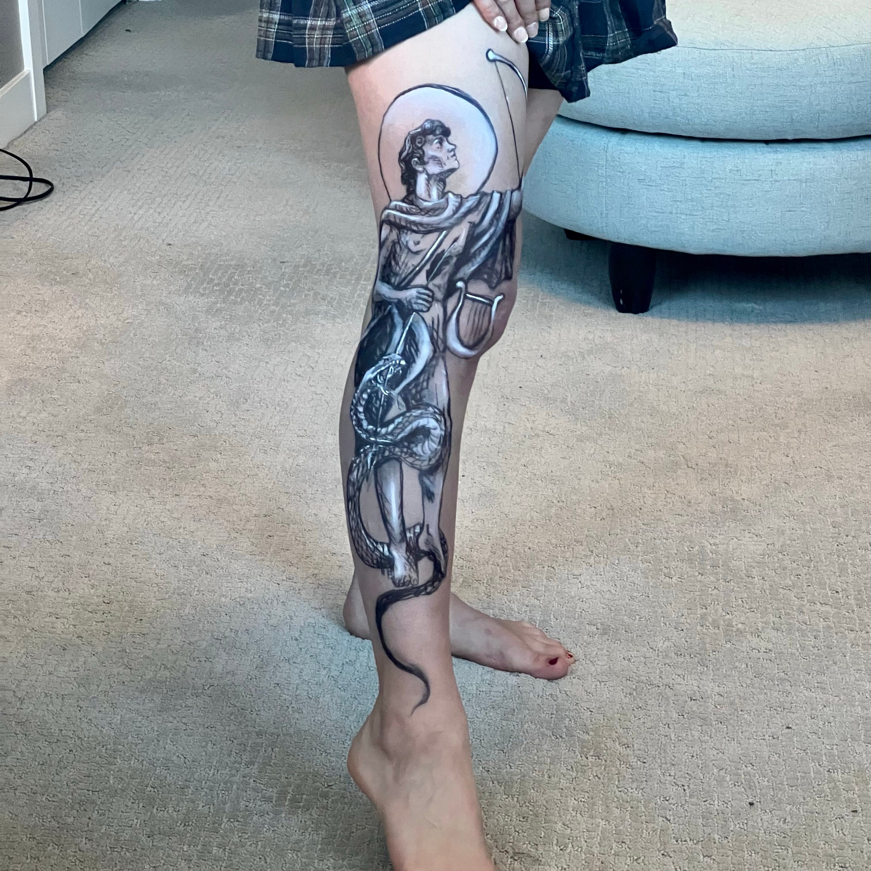 Apollo God Of Music Tattoo