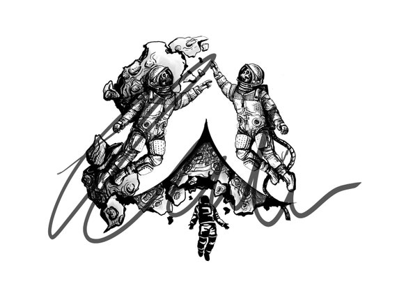 Space Tattoo Designs