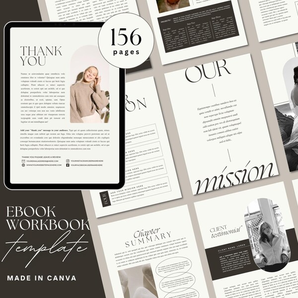 Template Canva - Etsy