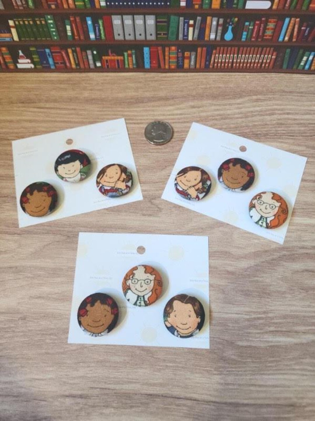 Smiling Face Magnets: Classroom Student Friends Set - Etsy