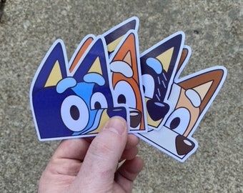 Bluey Stickers | Etsy