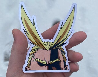 My Hero Academia All Might Sticker - Etsy