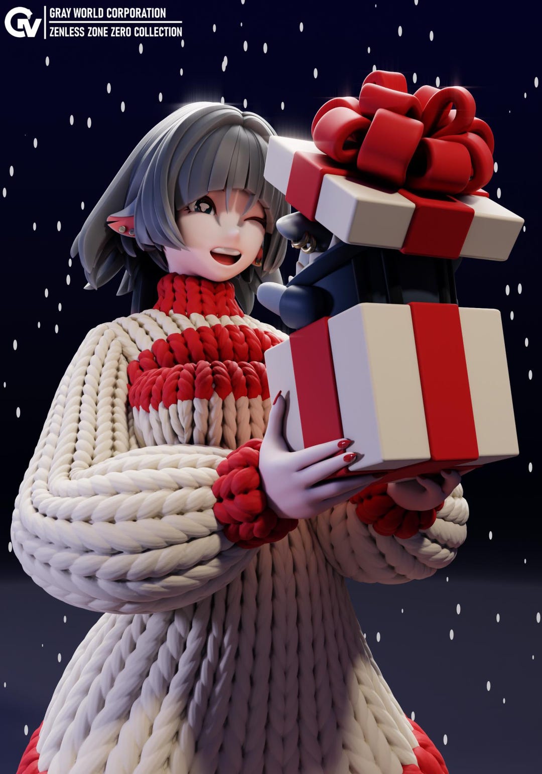 Zenless Zone Zero,【jane Doe】, 1:7, Fan Art Unpainted Garage Kit ...