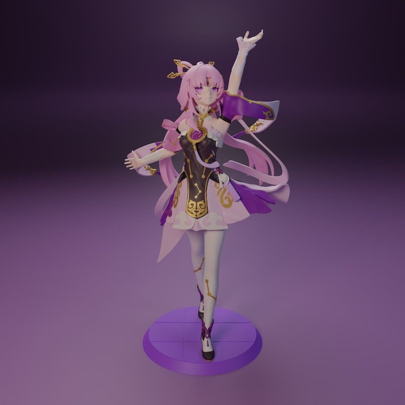 Honkai Star Rail,【fu Xuan】, Standing, 1：7, Fan Art Unpainted Garage Kit ...