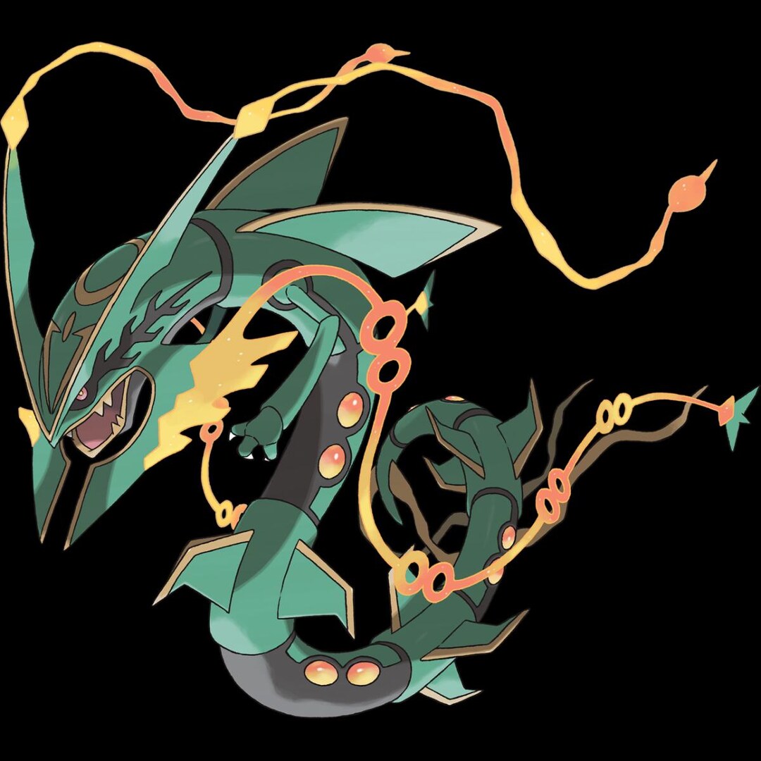Pokemon【mega Rayquaza】1:20, Fan Art Unpainted Garage Kit, Figurines - Etsy