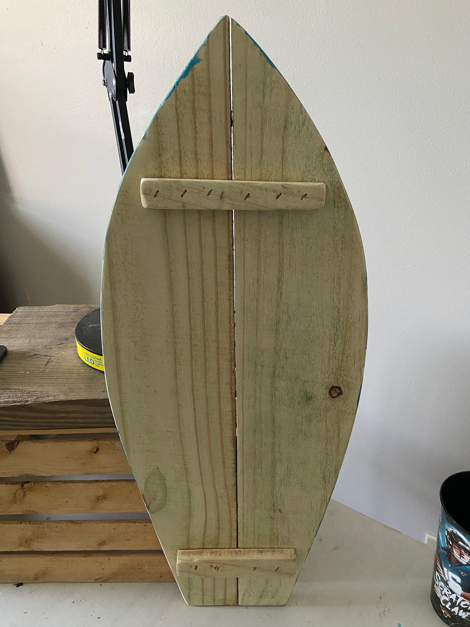 VW Bus Surfboard Sign: Hand-painted Beach Welcome Decor - Etsy