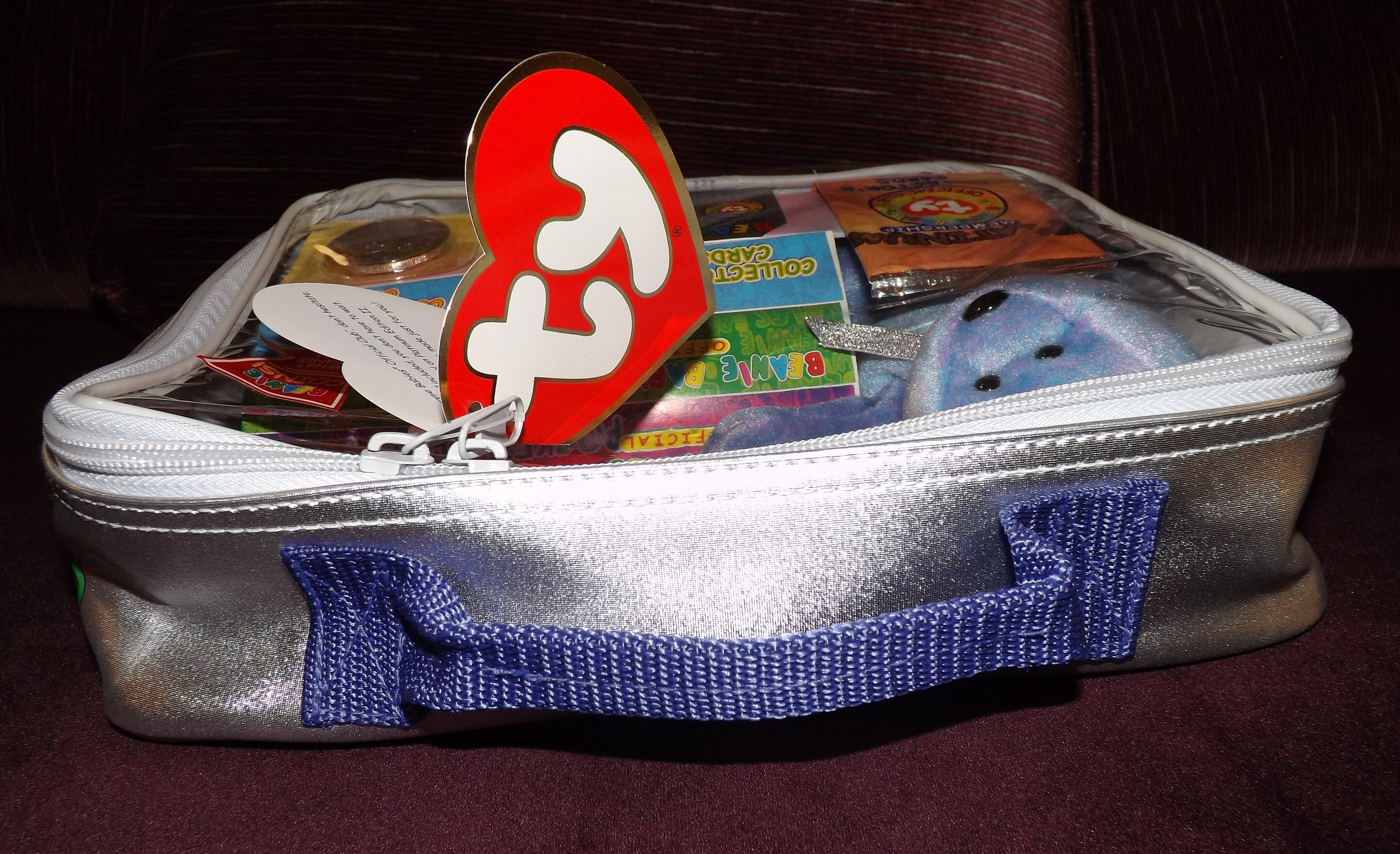 Vintage TY Beanie Babies Official Club Platinum Edition Membership Kit ...
