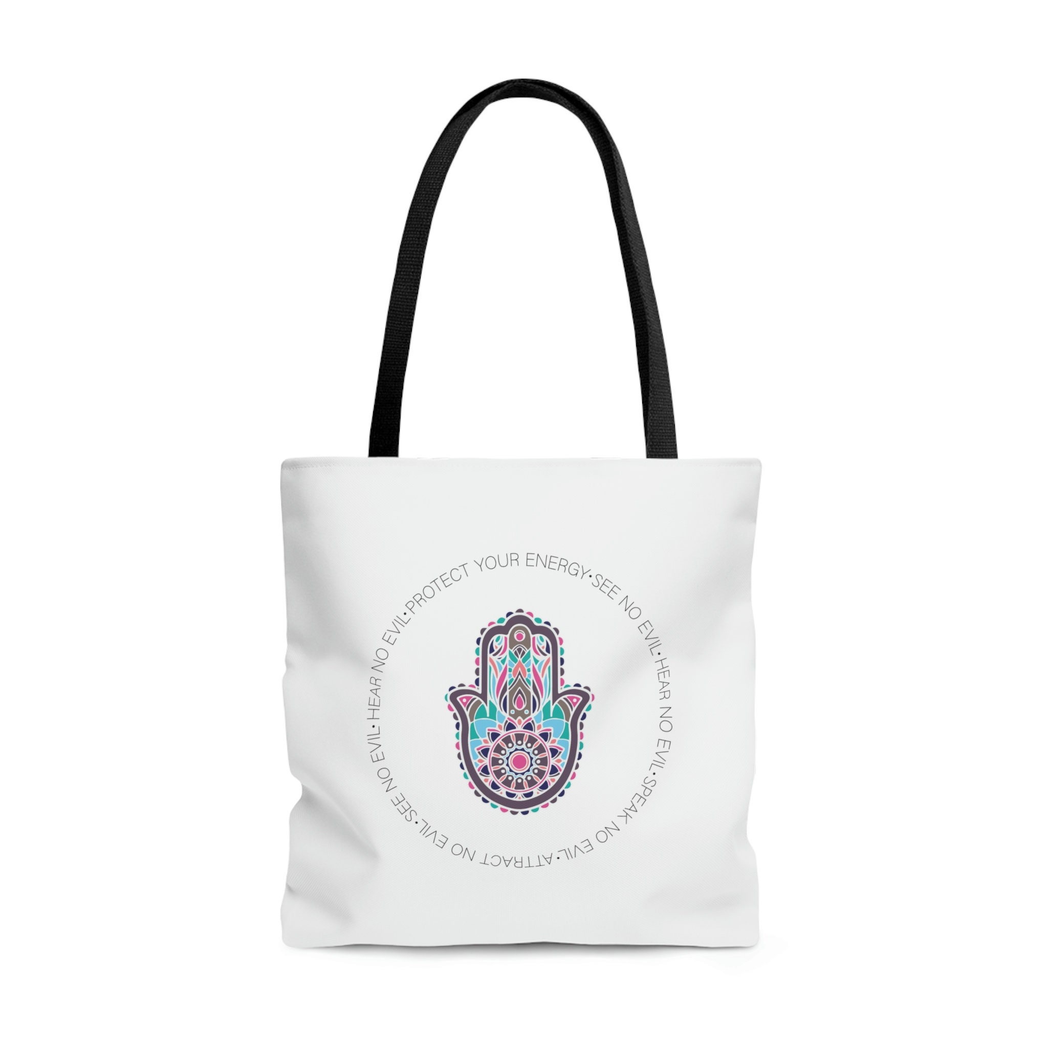 Boho Style Tote Bag, Evil Eye Tote Bag Gift | Creative Gift | Protect ...