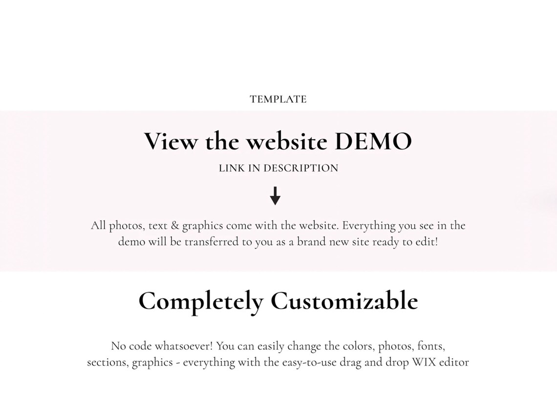 Pre-made Wix Website Cake Website Design, Pastry Shop Website Design ...
