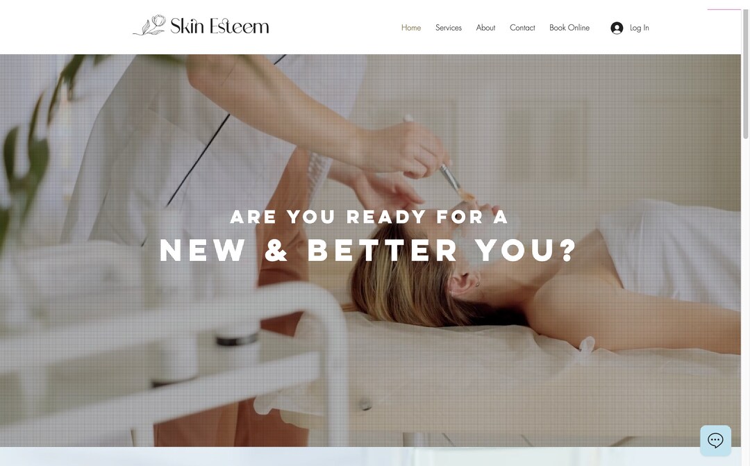 Wix Esthetician Website Template, Skincare Website Design, Cosmetician ...