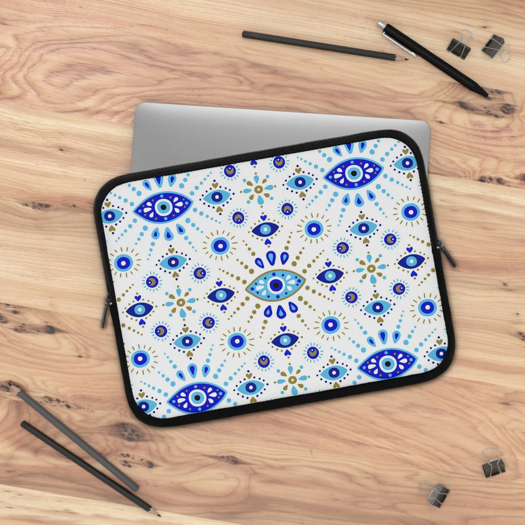 Evil Eye Laptop Sleeve, Backpack Evil Eye, Evil Eye Colorful Design ...