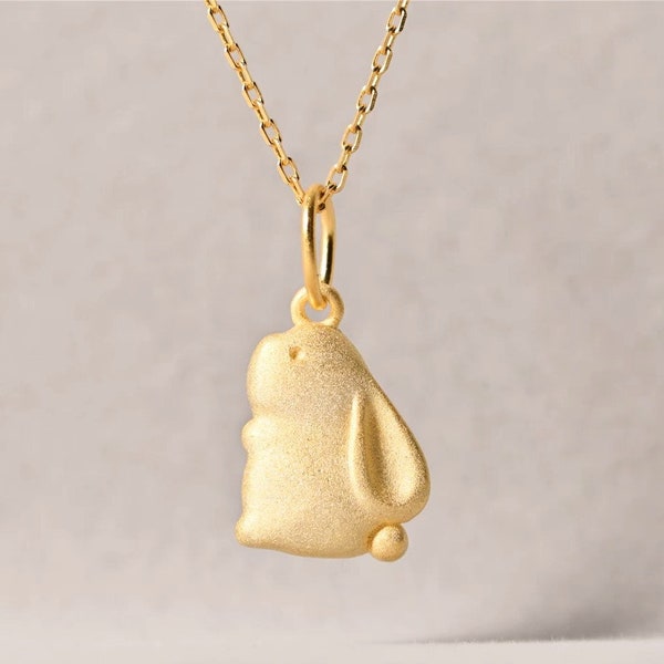 Bunny Necklace - Etsy