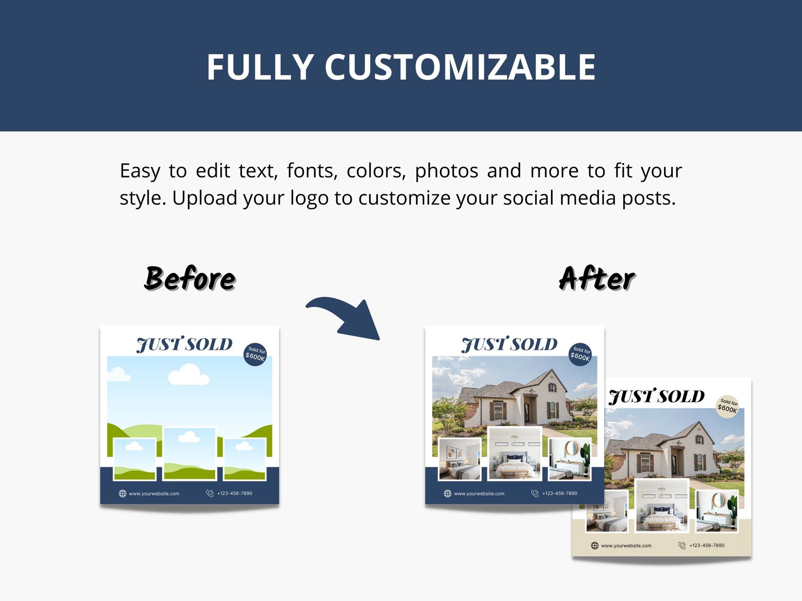 20 Just Sold Instagram Posts, Just Sold Social Media Posts, Real Estate ...