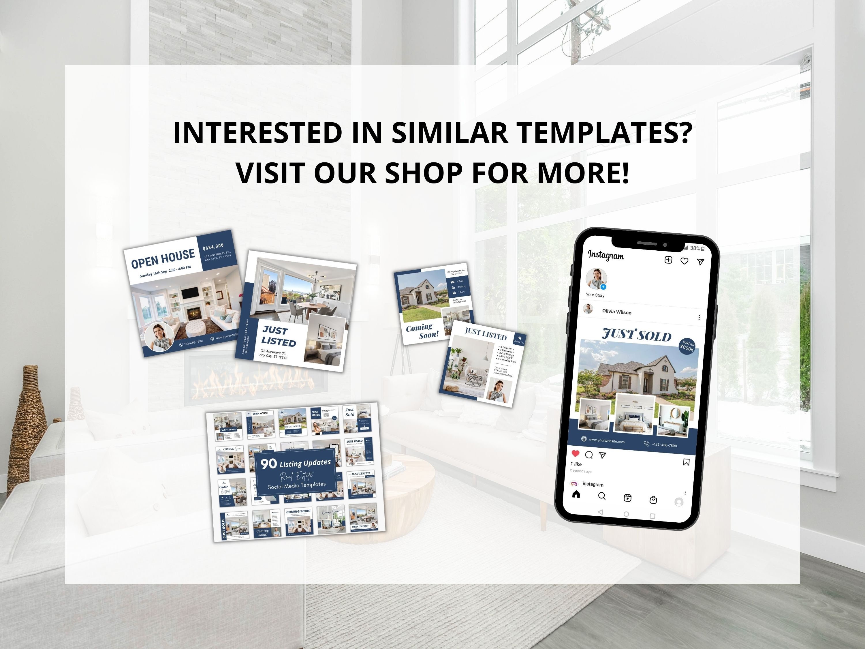 20 Open House Instagram Posts, Open House Social Media Posts, Open ...