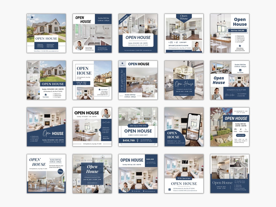 20 Open House Instagram Posts, Open House Social Media Posts, Open ...