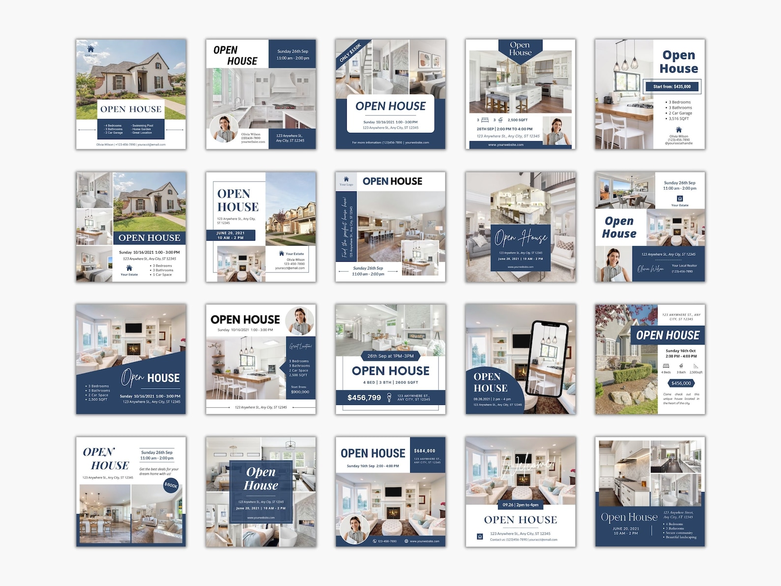 20 Open House Instagram Posts, Open House Social Media Posts, Open ...