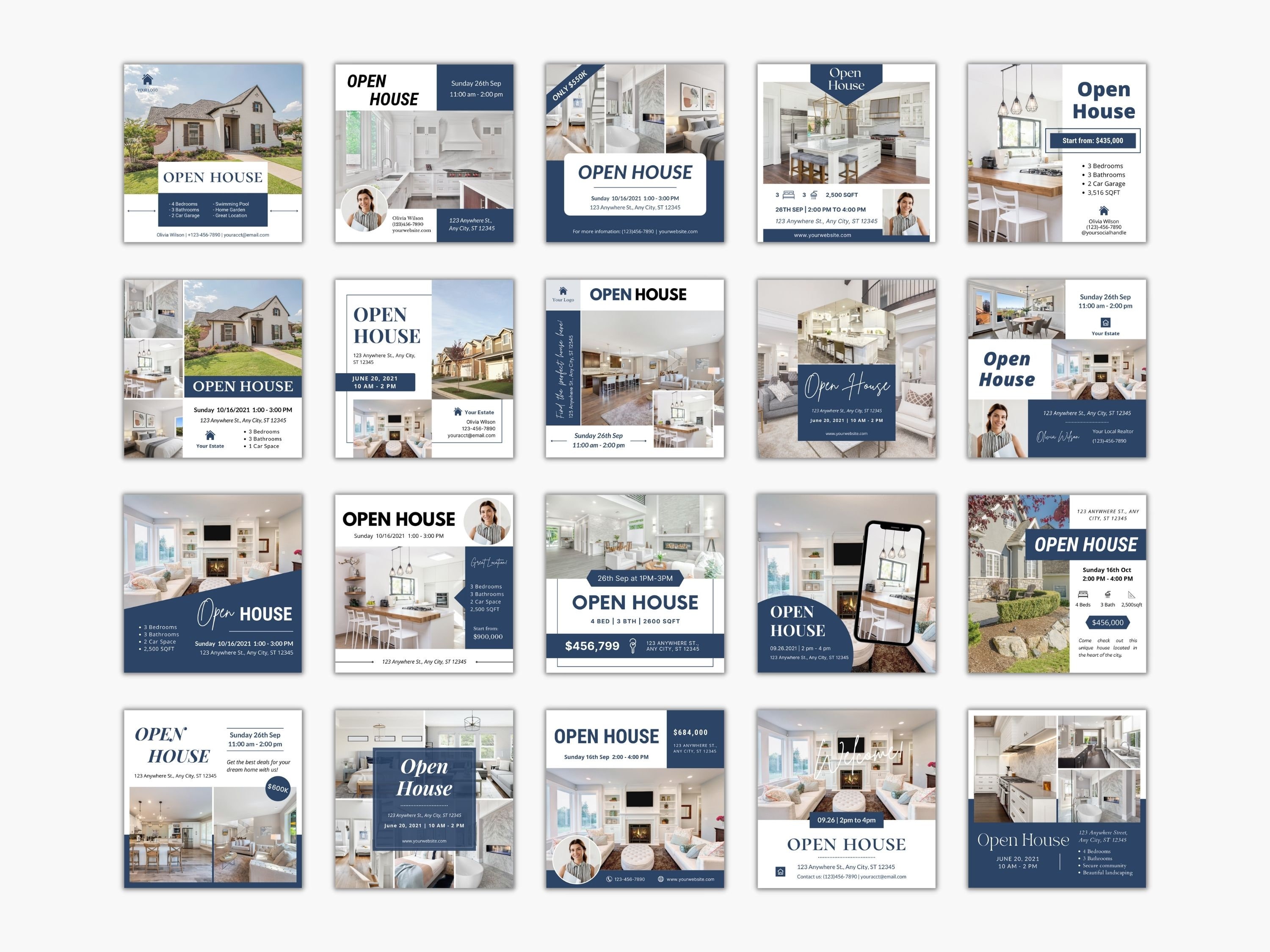 20 Open House Instagram Posts, Open House Social Media Posts, Open ...