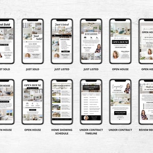 Real Estate Textable Bundle, Textable Real Estate Card Bundle, Real ...