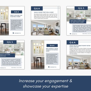 20 Real Estate Q & A Social Media Posts, Real Estate Q / A Instagram ...