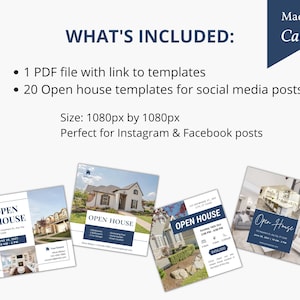 20 Open House Instagram Posts, Open House Social Media Posts, Open ...