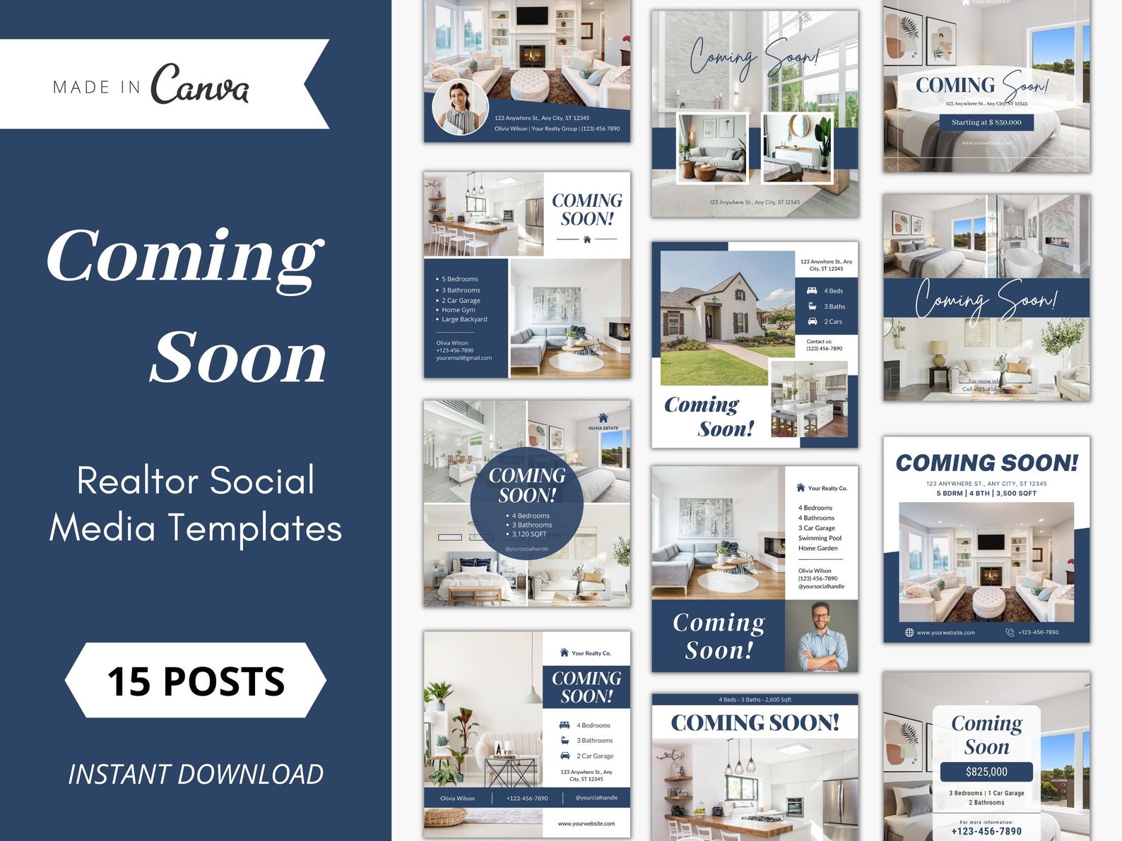 15 Coming Soon Instagram Posts, Coming Soon Social Media Posts, Real ...