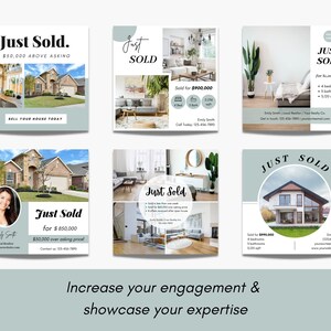 20 Just Sold Realtor Instagram Posts, Real Estate Instagram Posts, Just ...