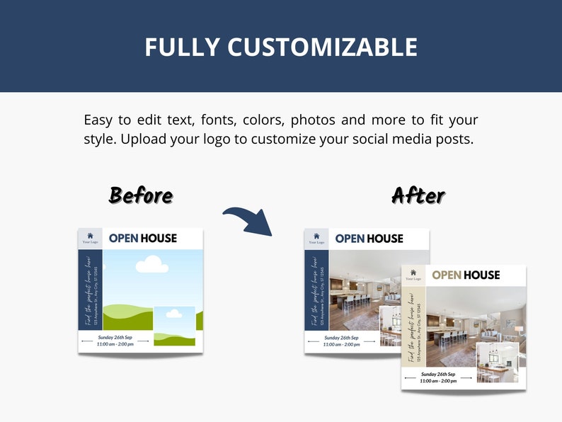 20 Open House Instagram Posts, Open House Social Media Posts, Open ...