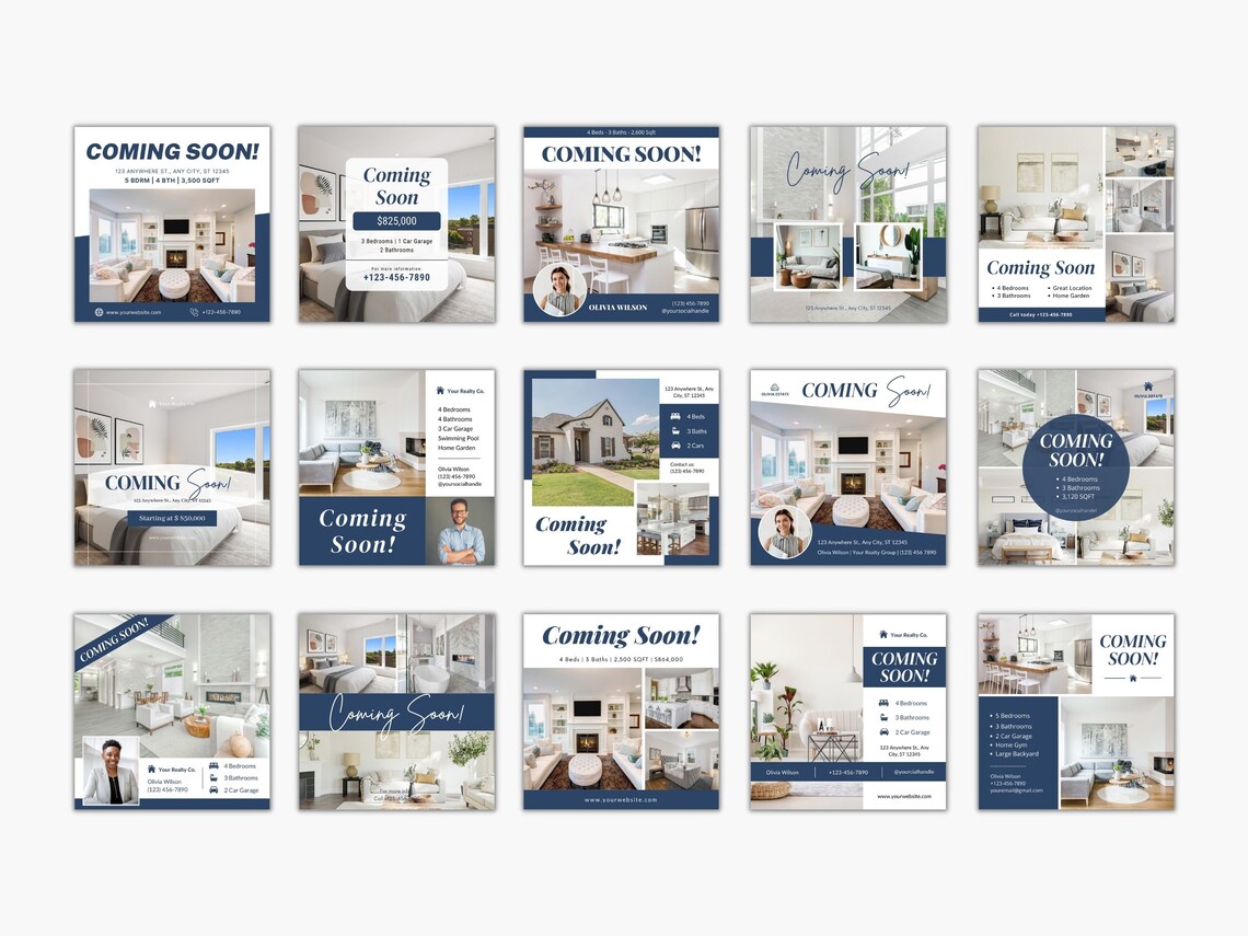 15 Coming Soon Instagram Posts, Coming Soon Social Media Posts, Real ...