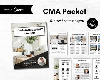CMA Packet, Comparative Market Analysis, Real Estate CMA, CMA Report ...