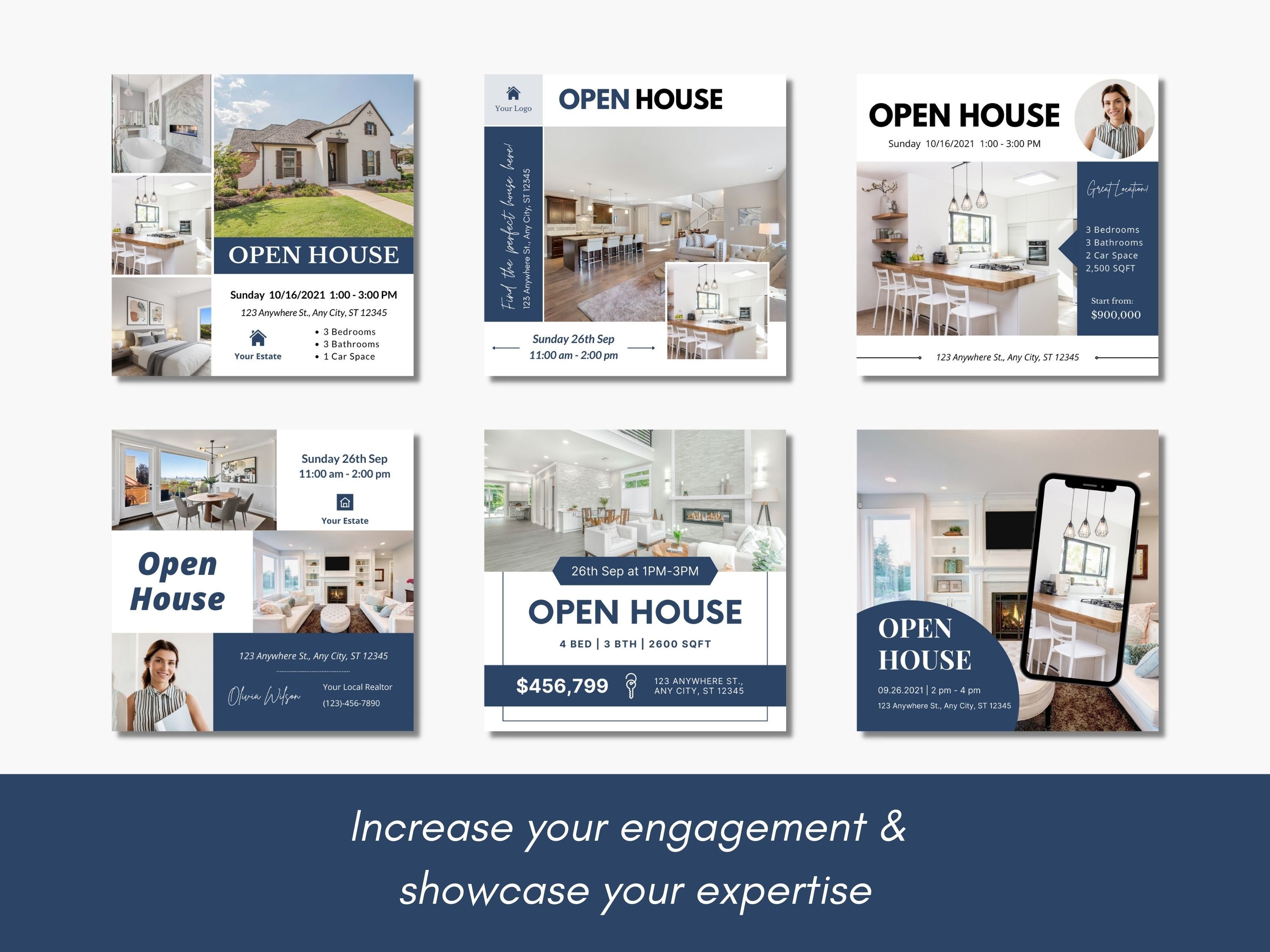 20 Open House Instagram Posts, Open House Social Media Posts, Open ...