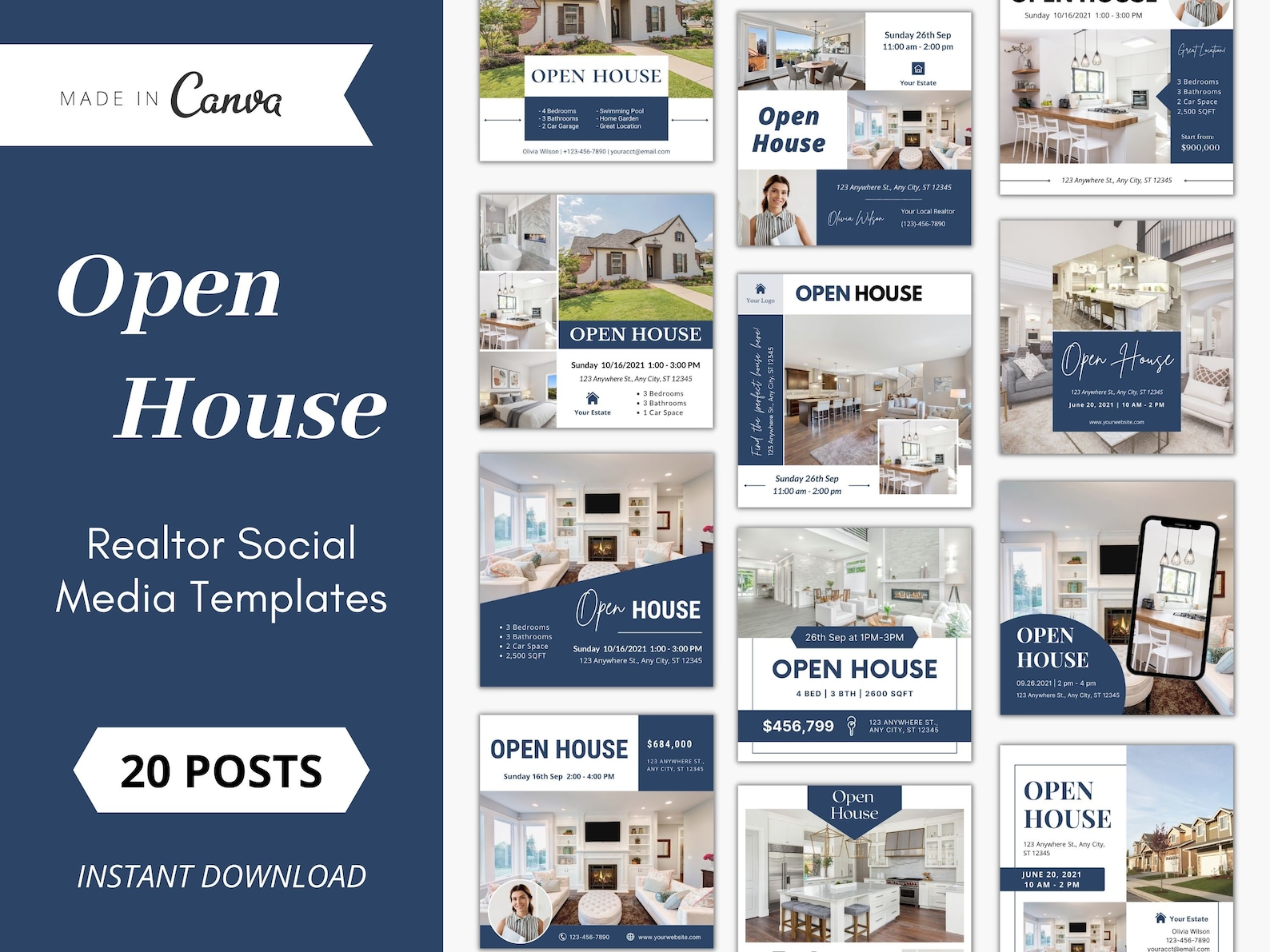 20 Open House Instagram Posts, Open House Social Media Posts, Open ...
