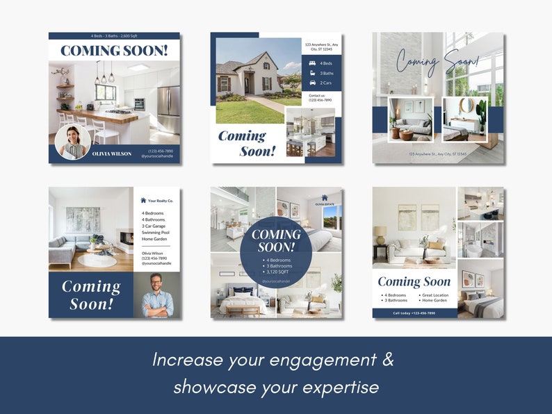 15 Coming Soon Instagram Posts, Coming Soon Social Media Posts, Real ...