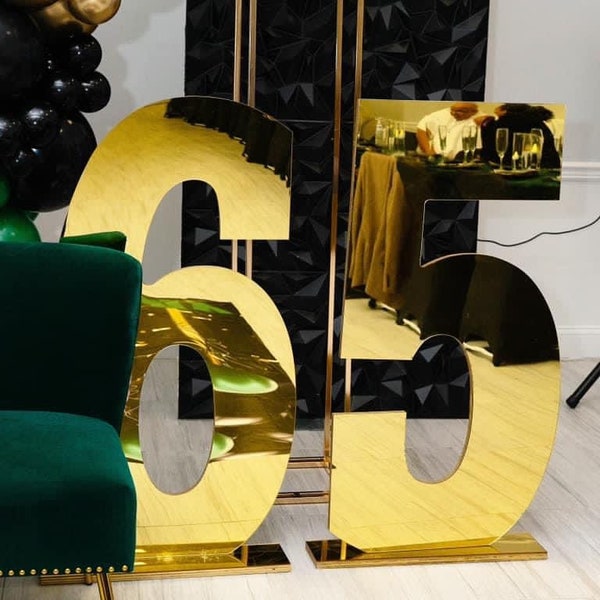 Marquee Numbers - Etsy