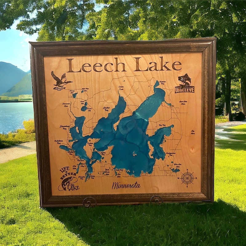 Minnesota Lakes Art - Etsy