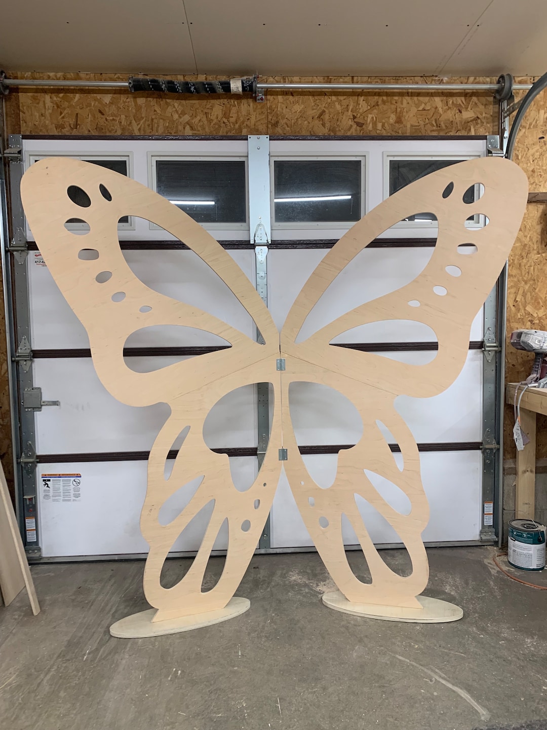 Butterfly Wing Set 6 Ft, Wood Butterfly Prop, Event Prop or Backdrop ...