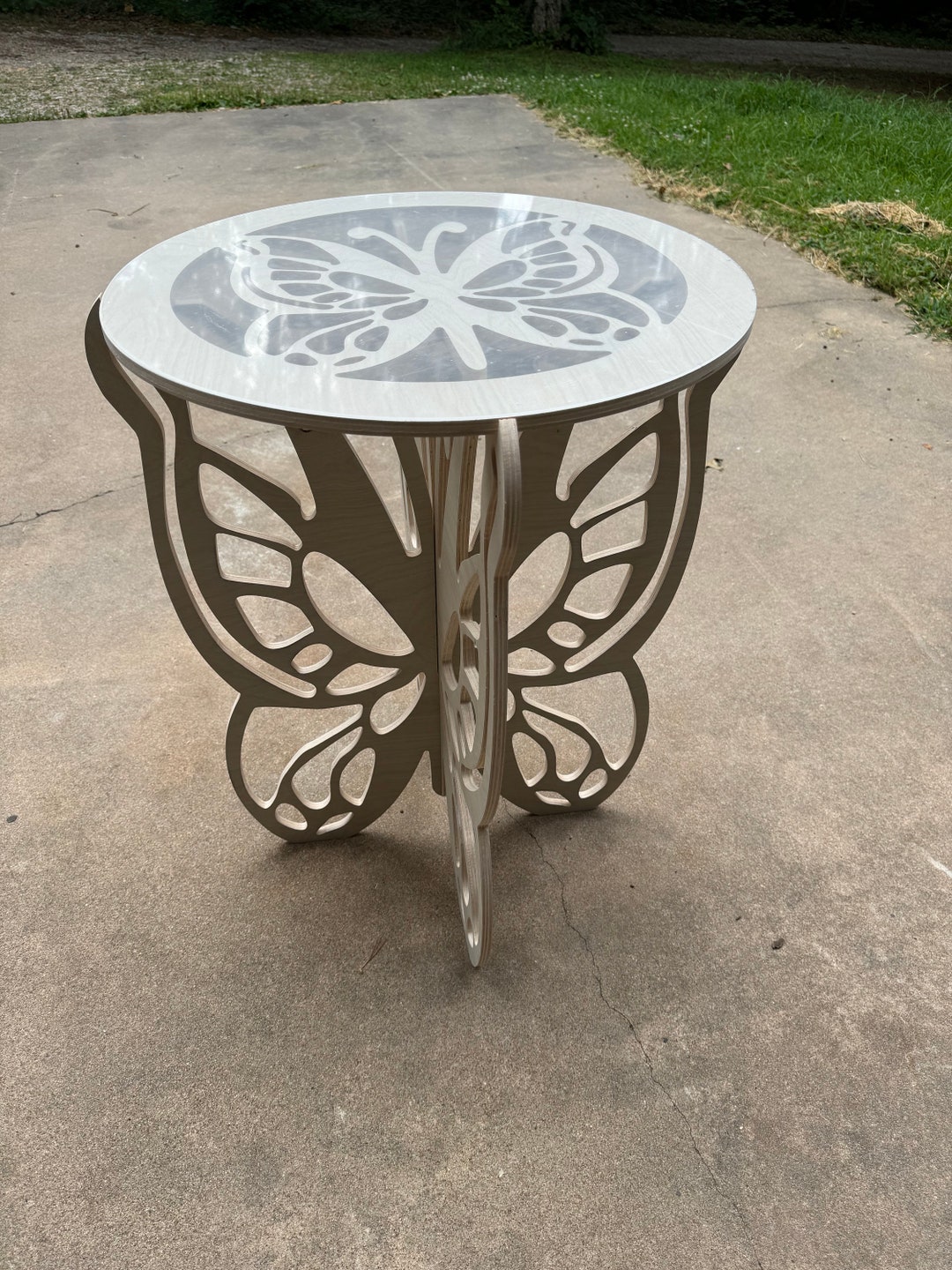 Butterfly Table Cake Stand: Event Decor Plinth, 30" Tall - Etsy