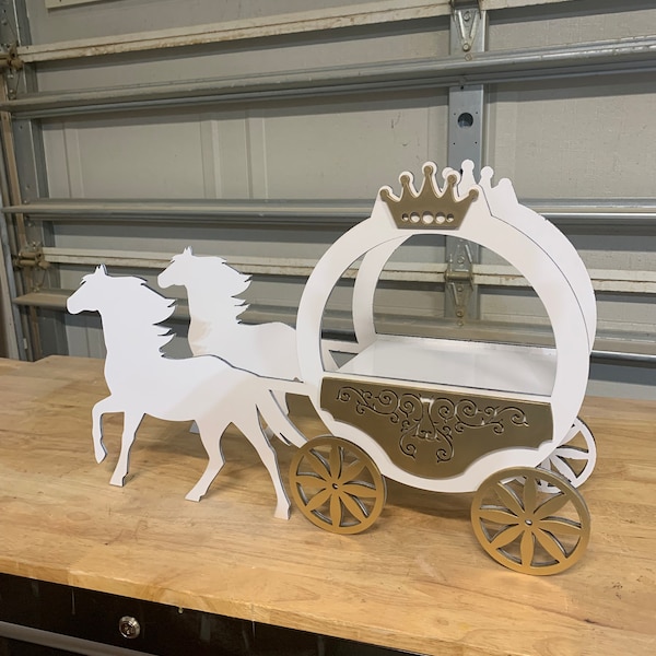 Princess Carriage Table Centerpieces - Etsy