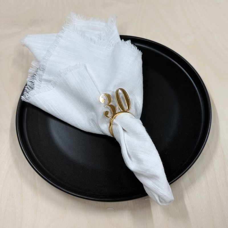 Custom Napkin Ring - Etsy