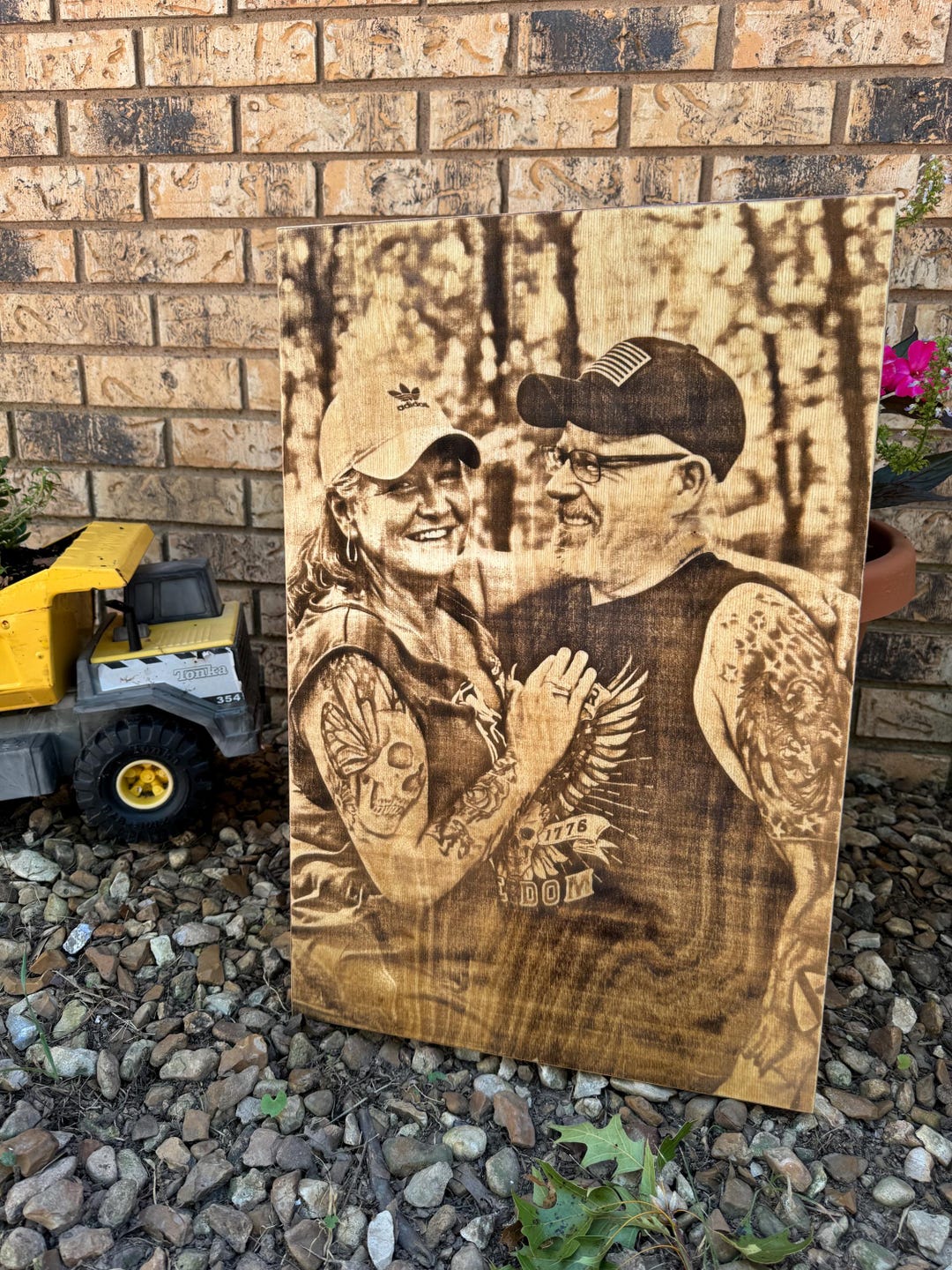 Laser Engraved Portrait, Wood Engraving - Etsy